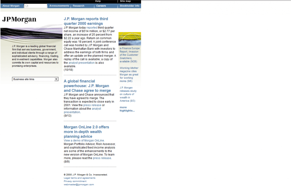 Best Website Designs of the 2000s – Plerdy