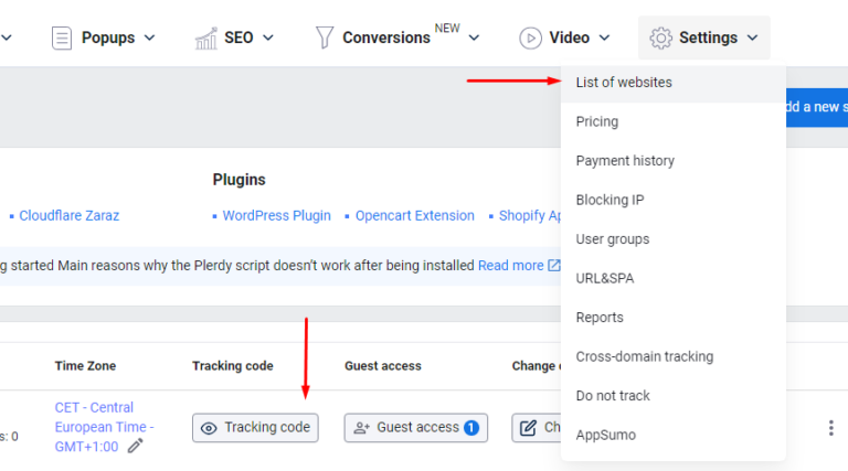 Adding Plerdy Tracking Code in WordPress Using Theme File Editor – Plerdy