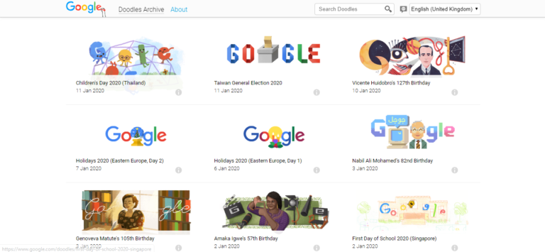 12 Examples of Google Doodles – Plerdy