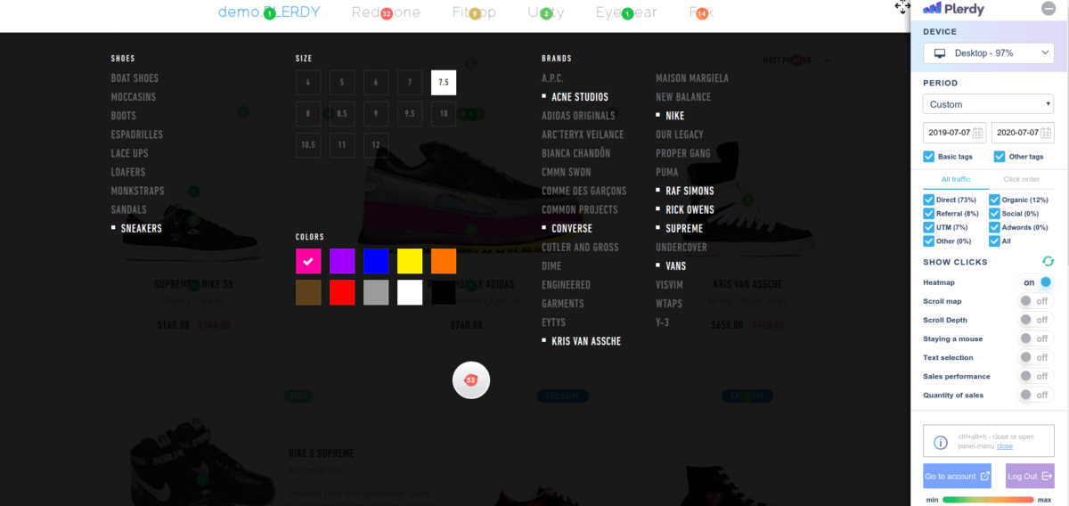 Free Website Heatmap Tool – Plerdy