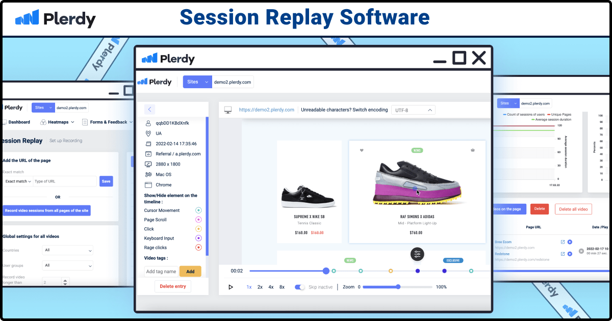 Session Replay Software – Plerdy