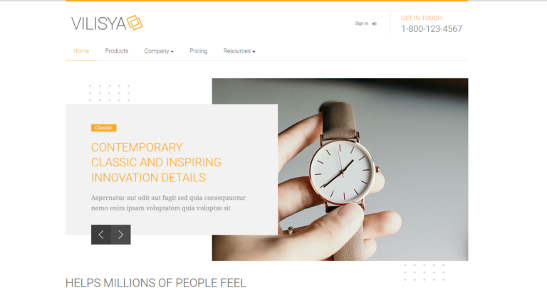 20 Top Simple Website Templates in 2025 – Plerdy