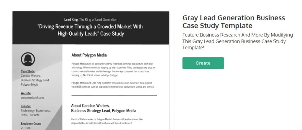 11 Best Case Study Templates – Plerdy