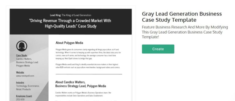 11 Best Case Study Templates – Plerdy