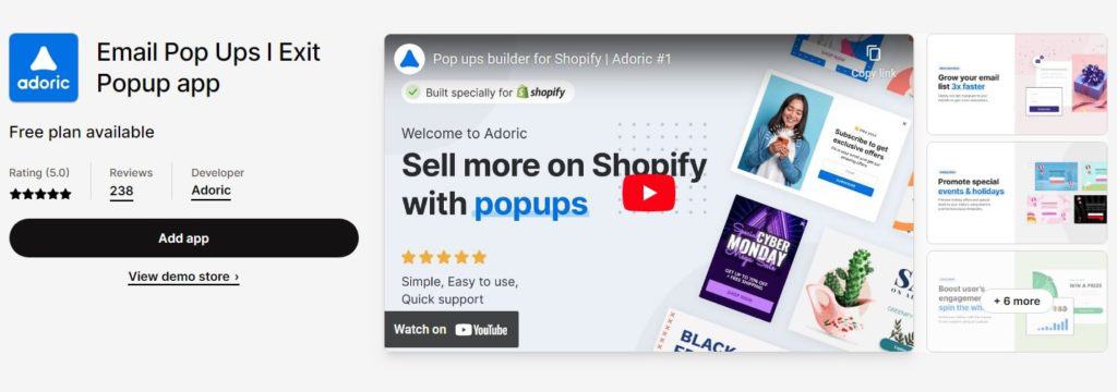 15 Best Shopify Popup Apps in 2025 – Plerdy