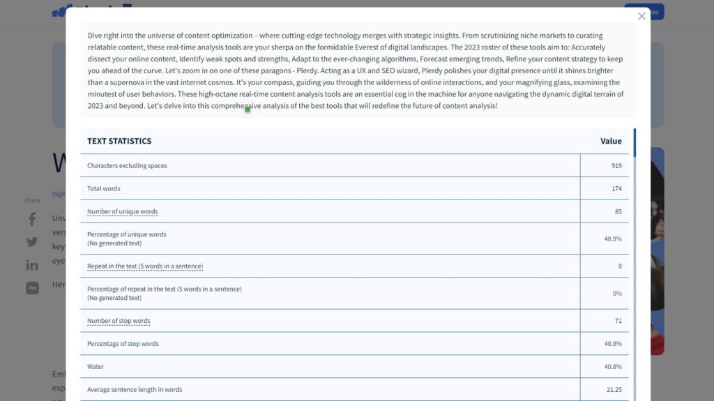 7 Best Real-time Content Analysis Tools in 2025 – Plerdy