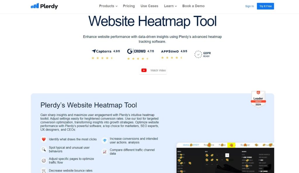 Top 10 Heatmap Software for 2025 – Plerdy