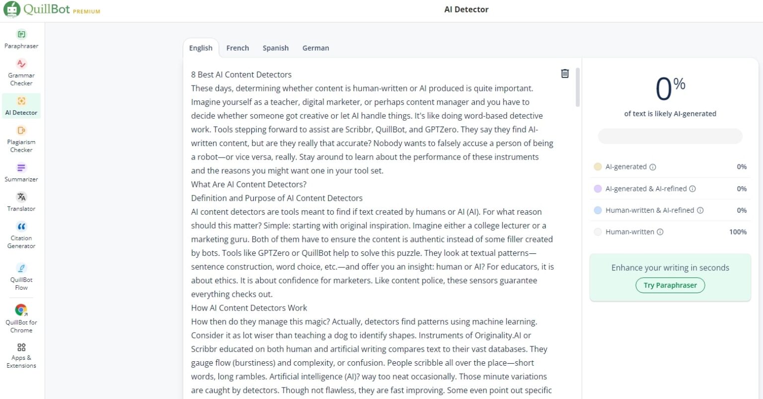10 Best AI Content Detectors for 2025 – Plerdy