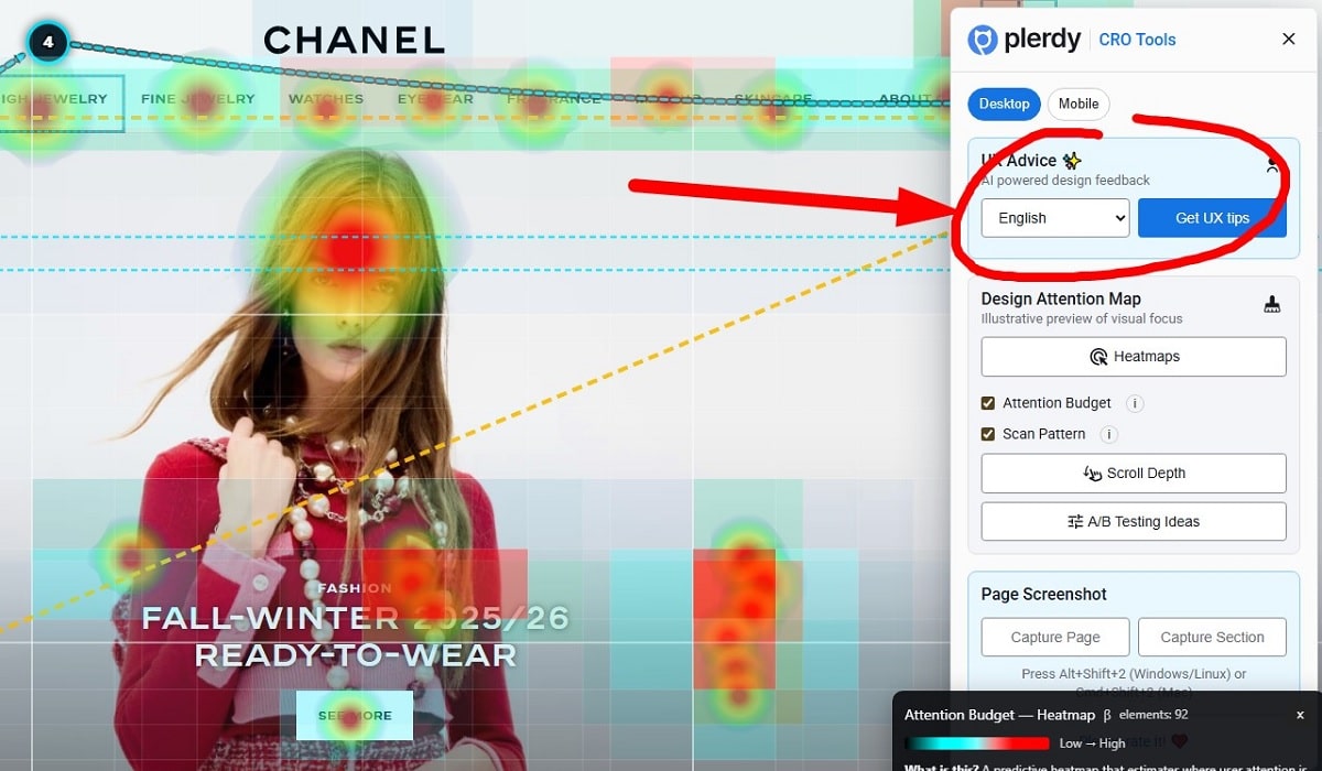 Heatmap Chrome Extension – Plerdy